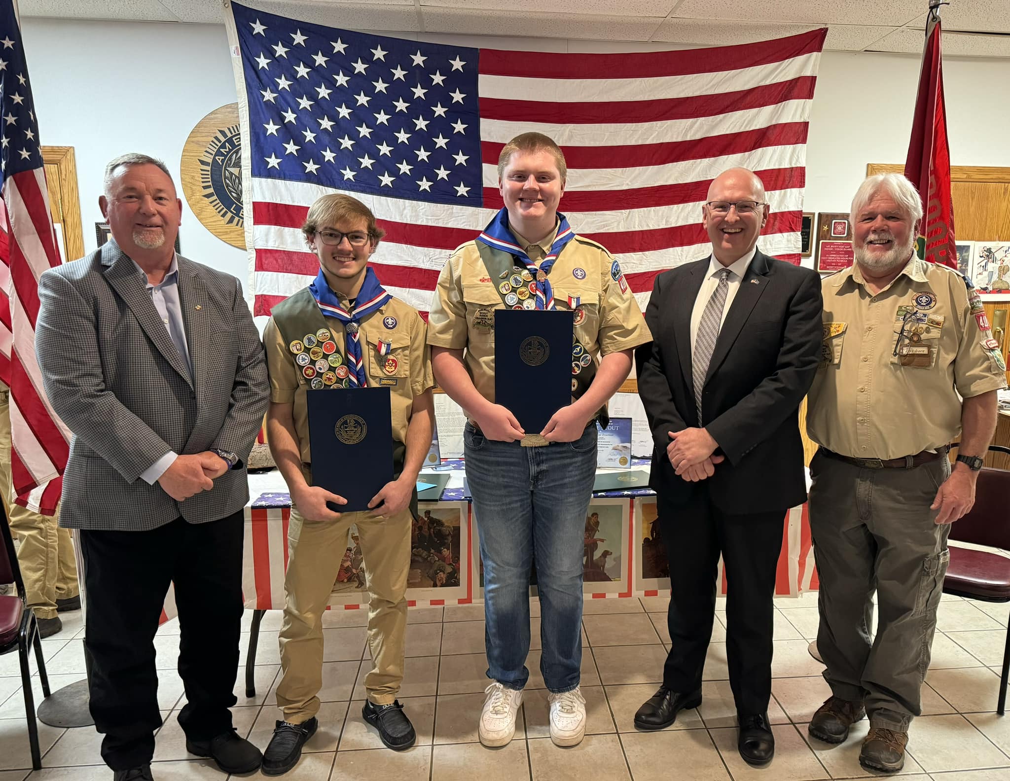 Causer Honors Area Eagle Scouts | PA State Rep. Martin Causer